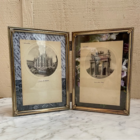 Vintage | Art | Vintage Framed Postcards | Poshmark